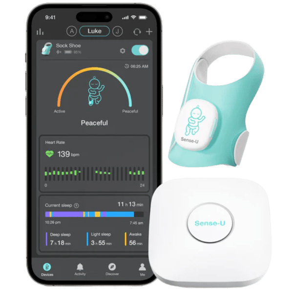 Sense-U Smart Sock Shoe Long Range Specs: 131 Game-Changing Baby ...